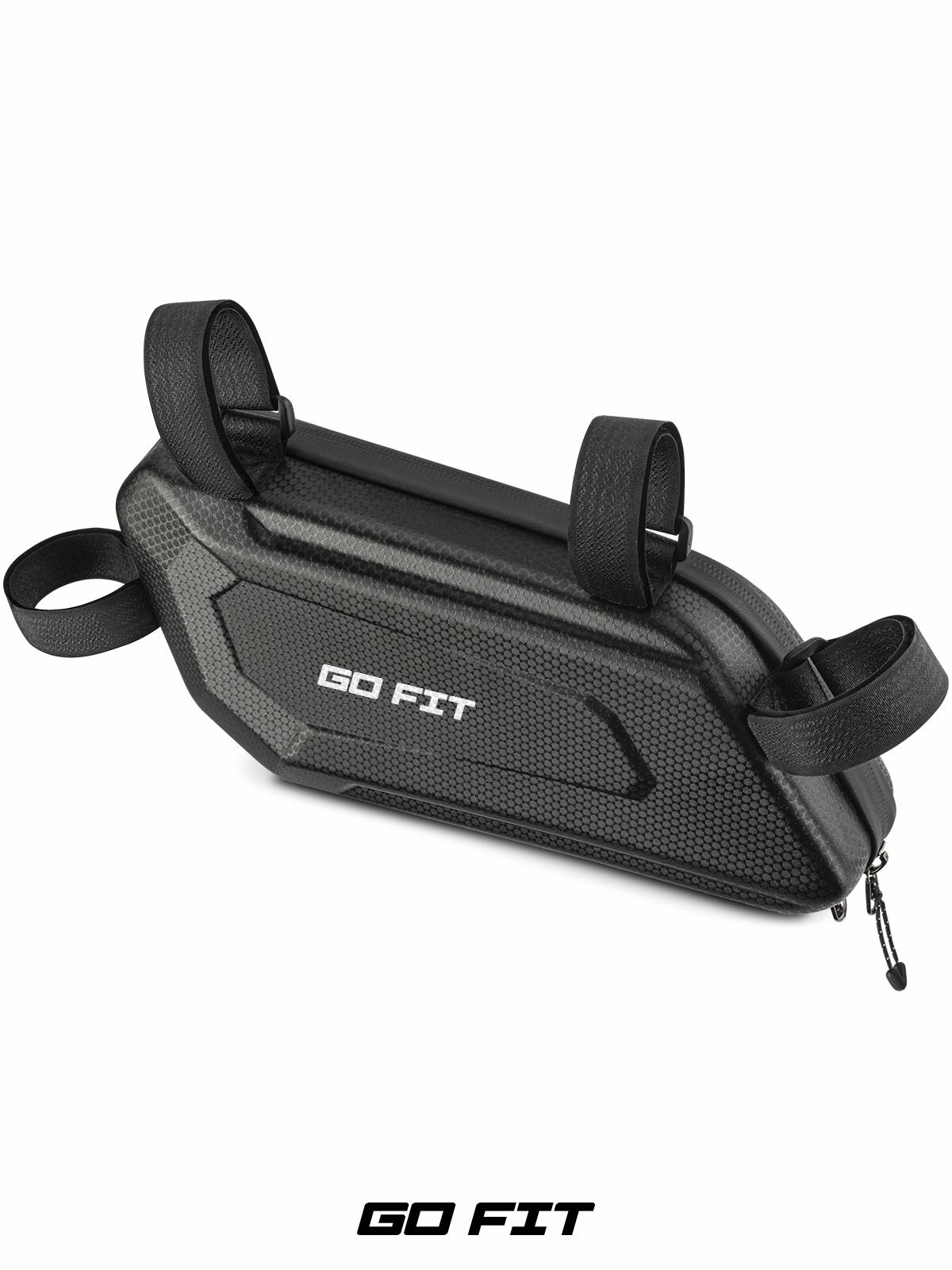 Сумка для мотоцикла GO FIT Bike Bag с правым креплением, спортивная, кейс, защита от дождя и пыли, черный
