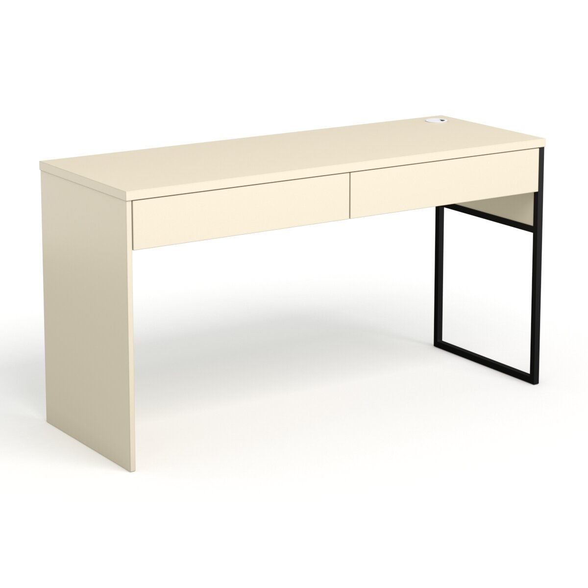 Письменный стол Миккей длинный, Крем Вайс. Производитель товара - компания Westcom.