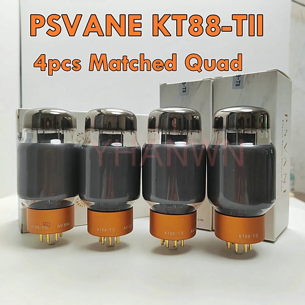 PSVANE KT88-TII ламповый усилитель 4pcs Matched Quad