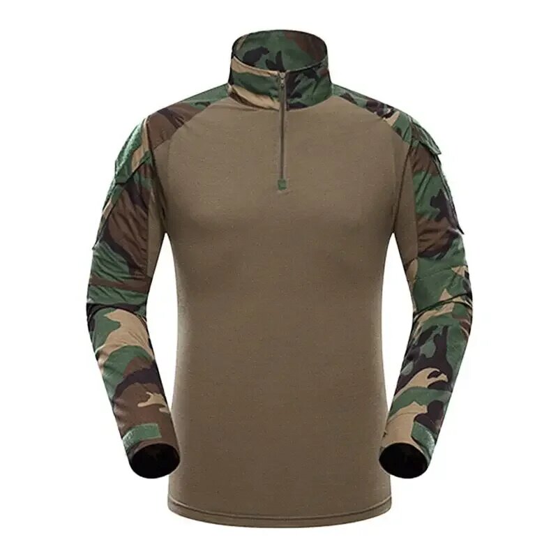 Тактическая рубашка WOLF ENEMY Мультикам L, Woodland Camo