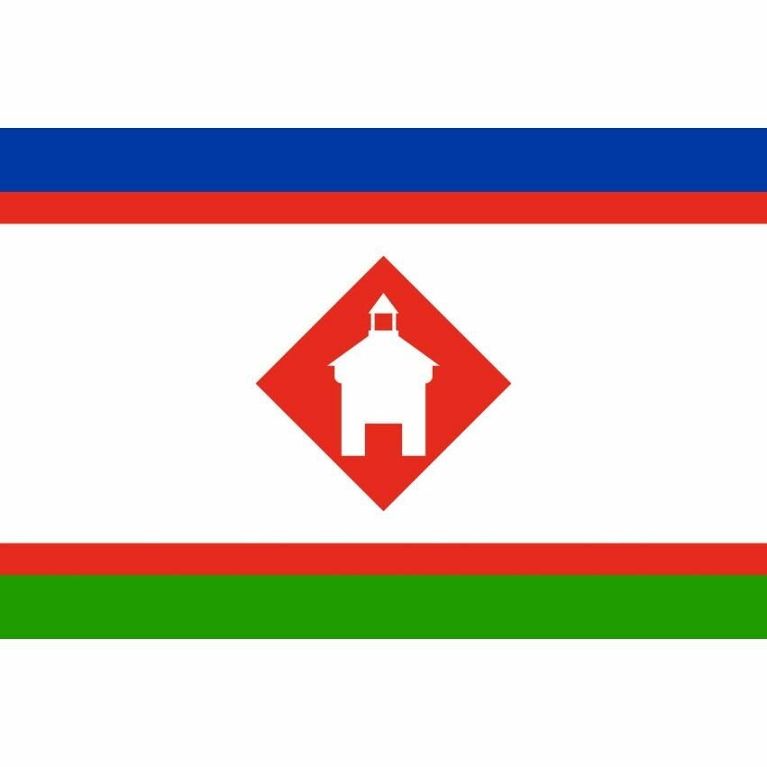 Флаг Якутска 135x90 см.