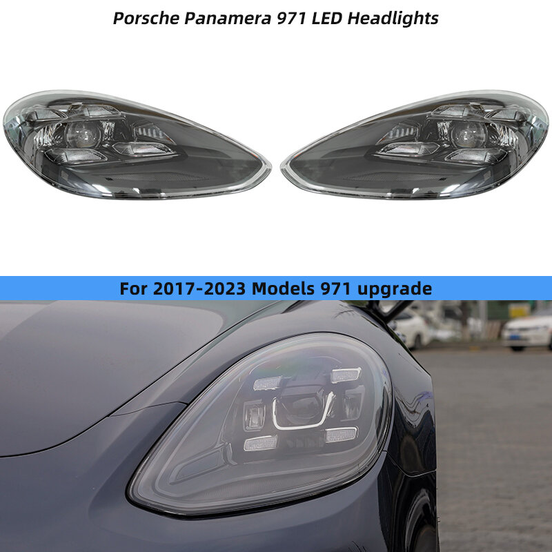 Фары Led Лазер для Porsche Panamera 971 - Стильный Аксессуар Цена за:1 комплект арт. 1601231105671