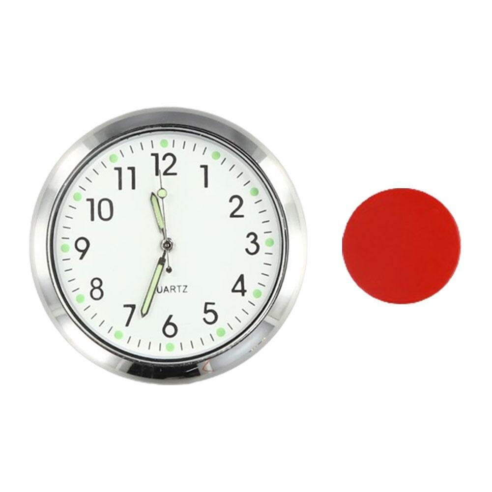 Мини-часы, автомобильные светящиеся металлические часы, электронные часы, водонепроницаемые часы для велосипеда, мотоцикла, часы на приборной панели автомобиля