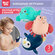 Набор заводных игрушек "Птичка, Краб, Пингвин", для ванной, 3 игрушки