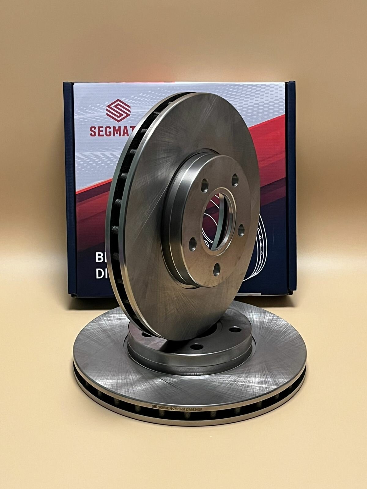 Тормозные диски передние Ford Focus 2 1.4/1.6/1.8 2004-2011 г. в. (комплект 2шт)