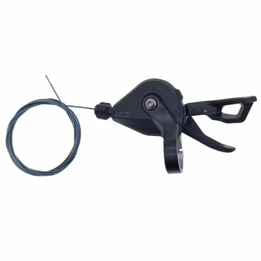 Манетка Shimano Deore M4100-R, хомут, без индикатора, SP41 трос. 2050мм, 10 ск.