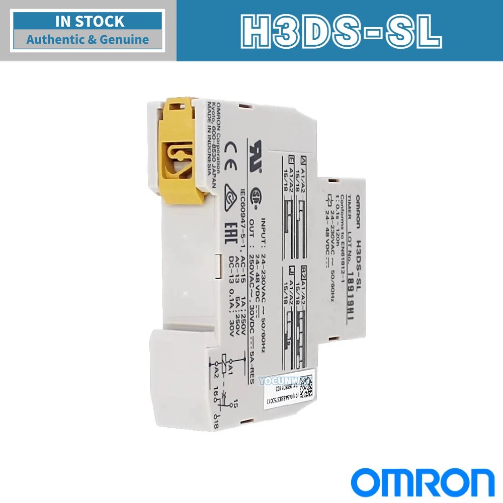 Таймер-реле OMRON H3DS-AL Series H3DS-ML, H3DS-SL