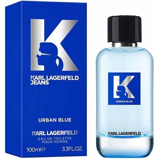 Мужская туалетная вода Karl Lagerfeld Jeans Urban Blue, 100 мл