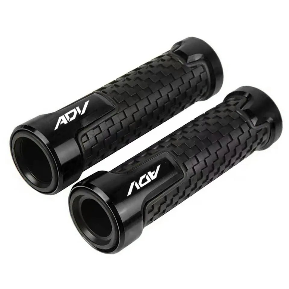 Для HONDA ADV150 ADV160 ADV 350 аксессуары для мотоциклов, противоскользящие ручки, ручки для руля, adv 150 160 350 moto Черный, B--Black