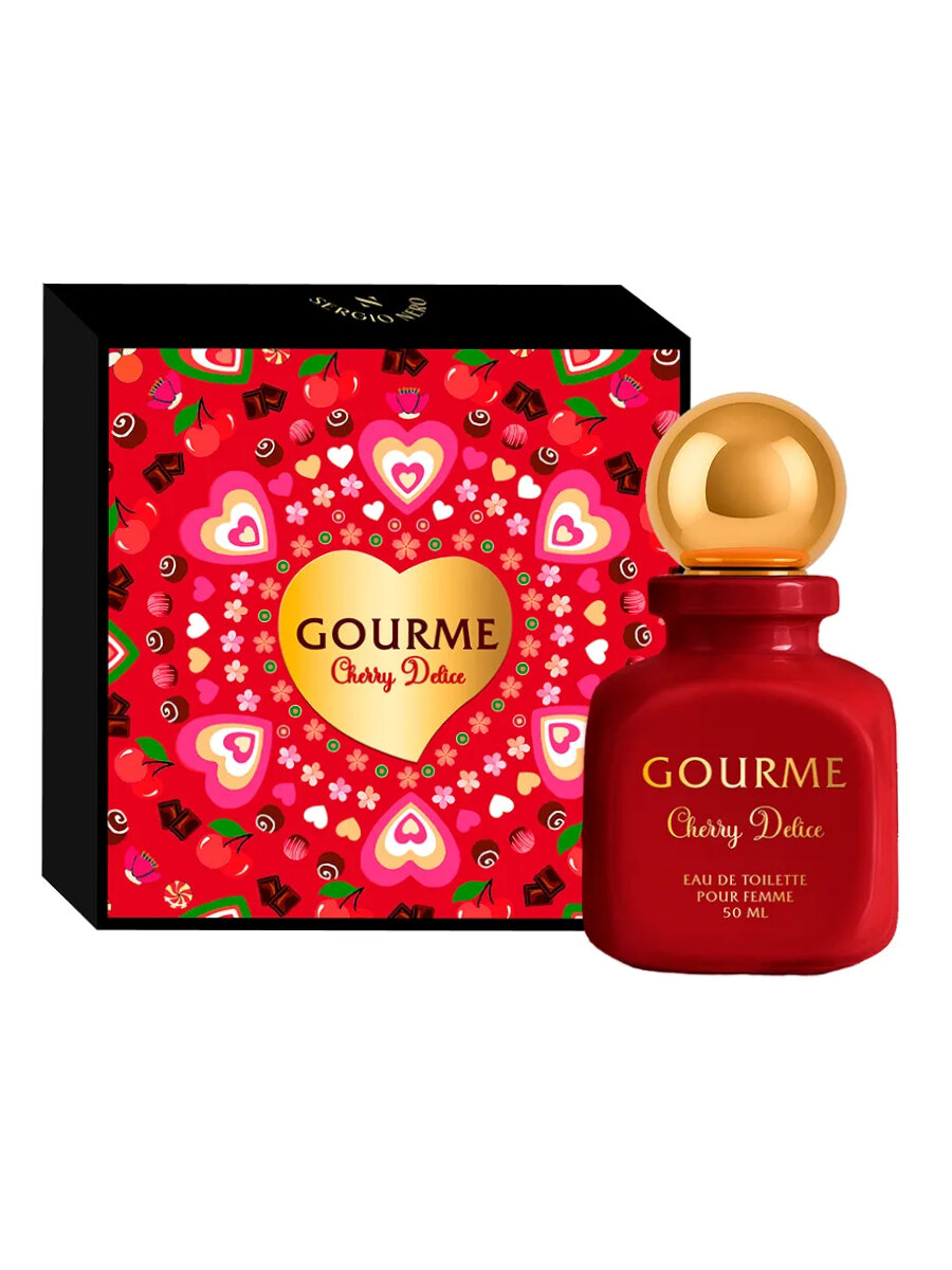 Туалетная вода Sergio Nero "Gourme Cherry Delice", женская, 50мл