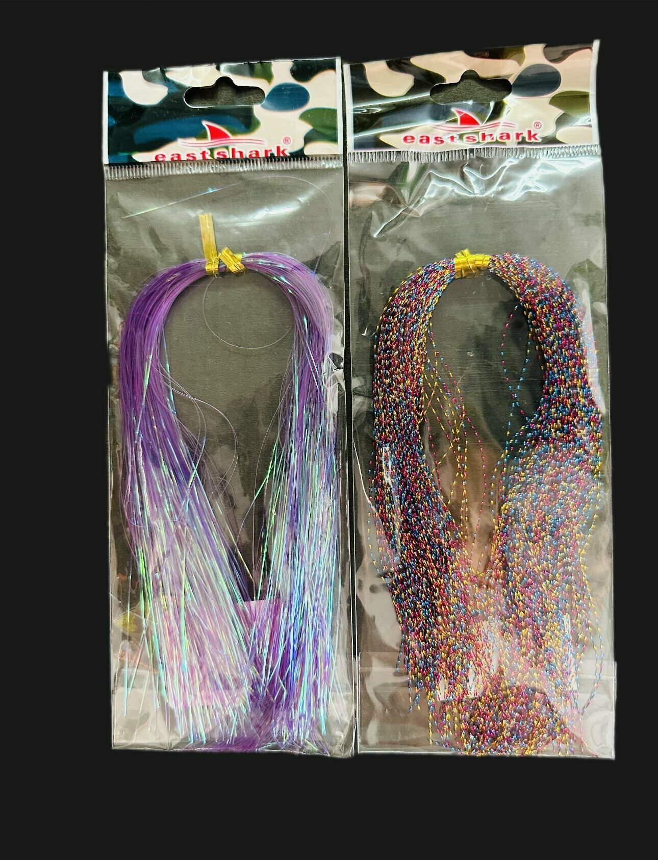 Люрекс для рыбалки набор из 2-х цветов для создания приманок