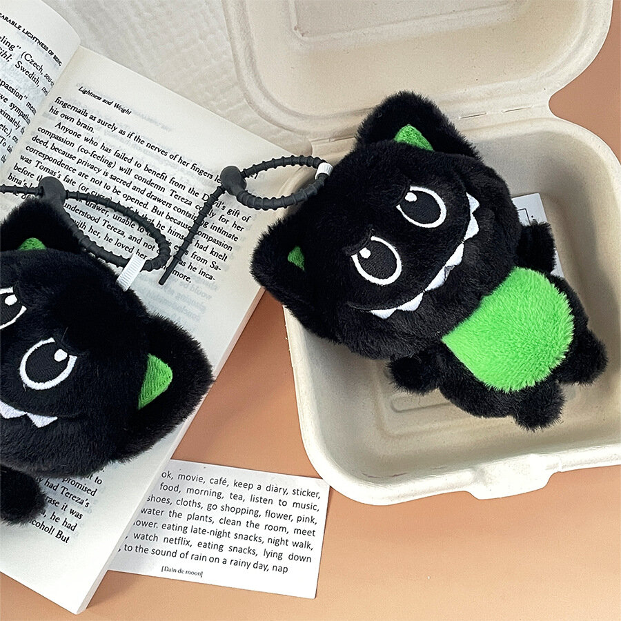 Black Cat Plush Doll School Event Prizes Kids Gift Children'S Animal Cartoon