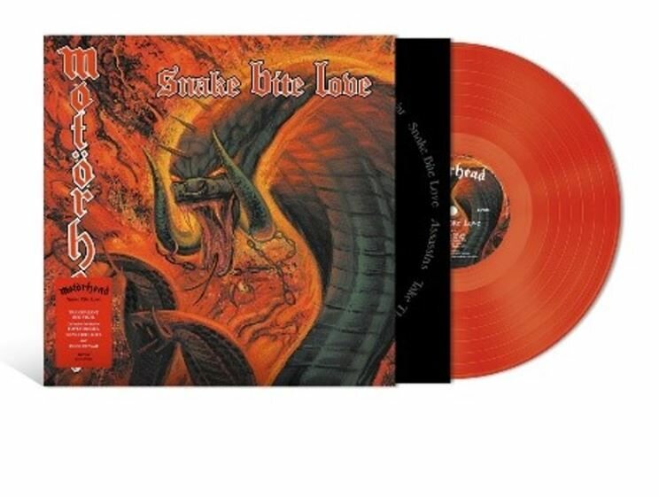 Виниловая пластинка Motörhead – Snake Bite Love, LP, Colored Vinyl, Limited Edition, Murder One 2023