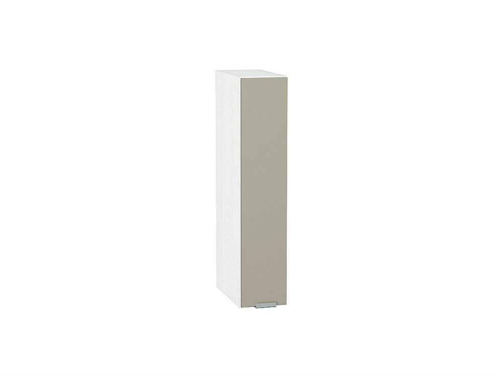 VVT Шкаф верхний бутылочница Фьюжн Белый, Silky Grey, 150