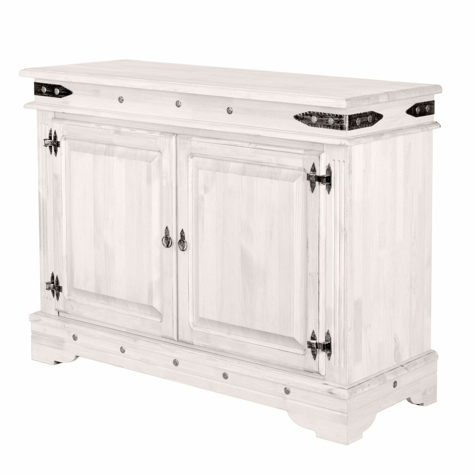 Комод викинг 02 из массива сосны (белый)