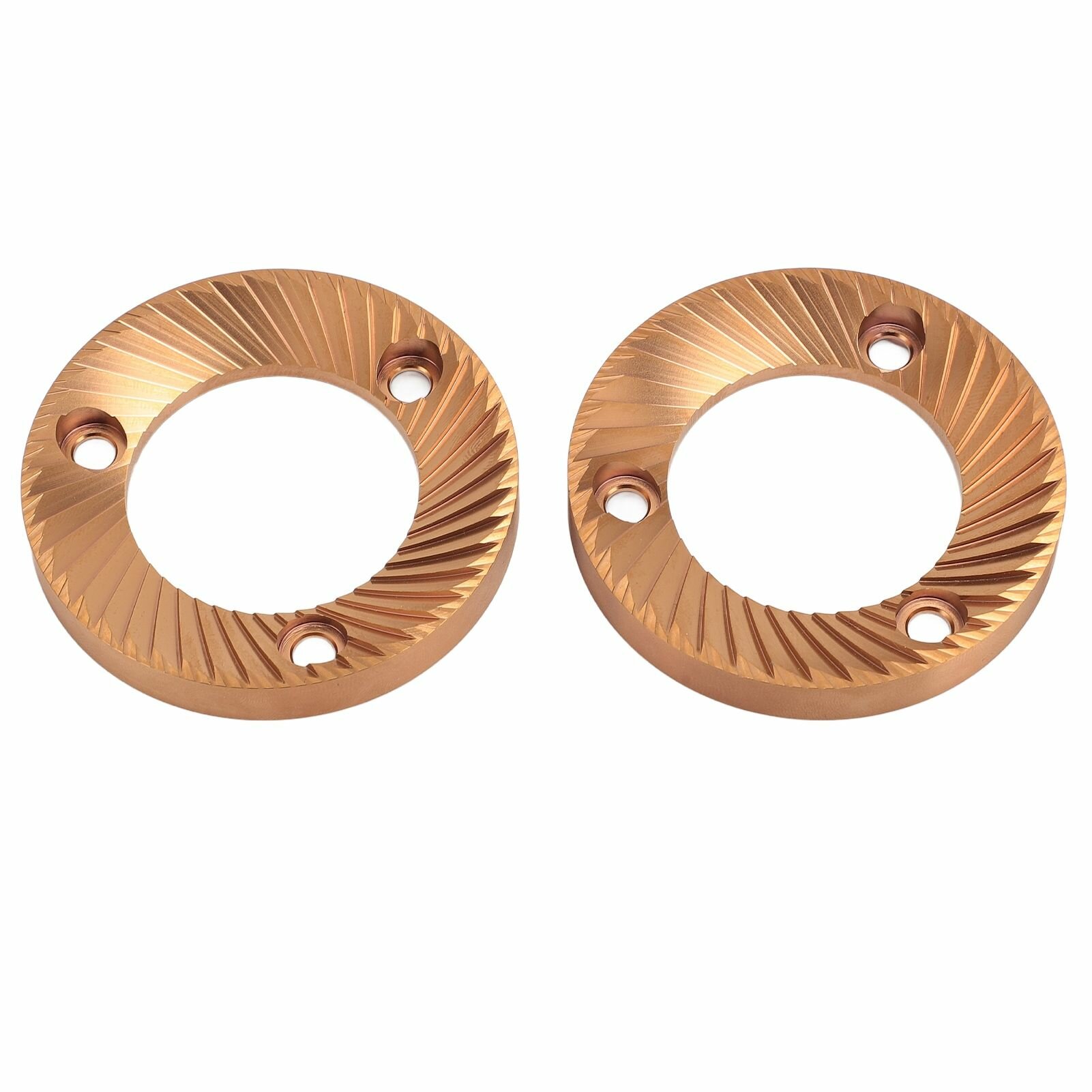 2 шт. плоские жернова для кофемолки 64 мм с титановым покрытием, совместимы с моделями DF64 и Ceado E5P, E6P, E37J