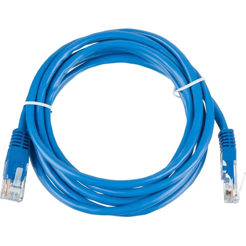 Патч-корд BigTech OPCC015 UTP CCA кат.5e/2м/литой/многожильный (синий) 1883293