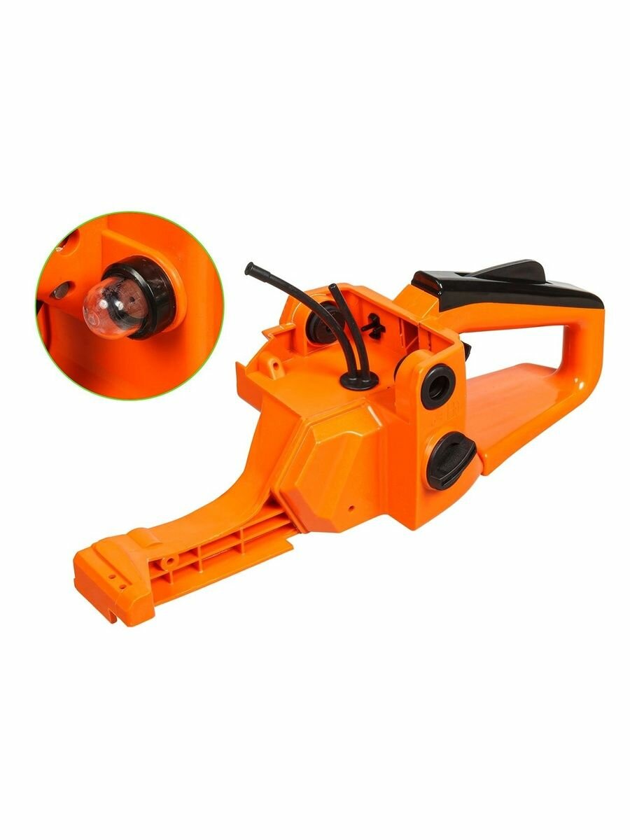 Рукоятка задняя (в сборе) с праймером для китайской бензопилы 5200 / 52сс VEBEX