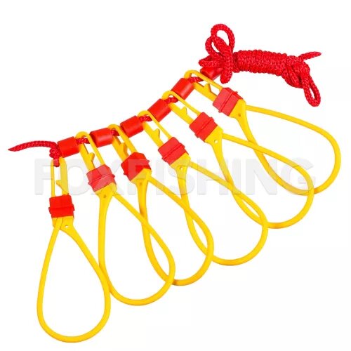 Кукан Salmo Art. пластиковый 6 застежек (цвет: мультиколор)