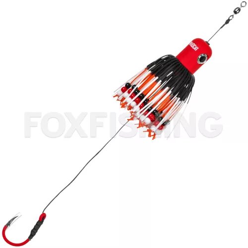 Приманка на сома Madcat A-Static Adjustable Clonk Teaser Jig Hook RED 100гр