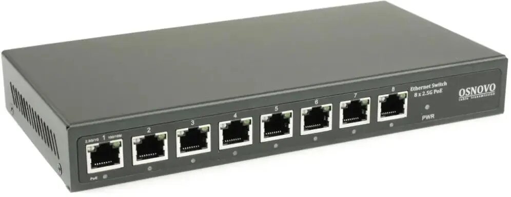 SW-8D-1 / Коммутатор OSNOVO SW-8D-1, неуправляемый