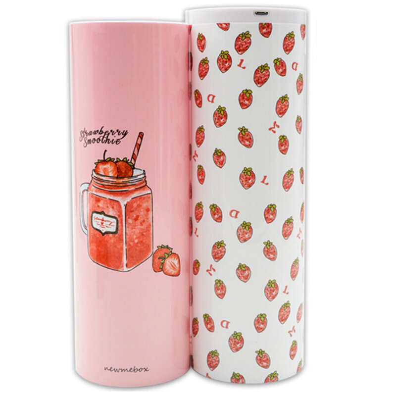 Пенал с кодовым замком, пенал с паролем, newmebox, клубника,215 x 67 мм