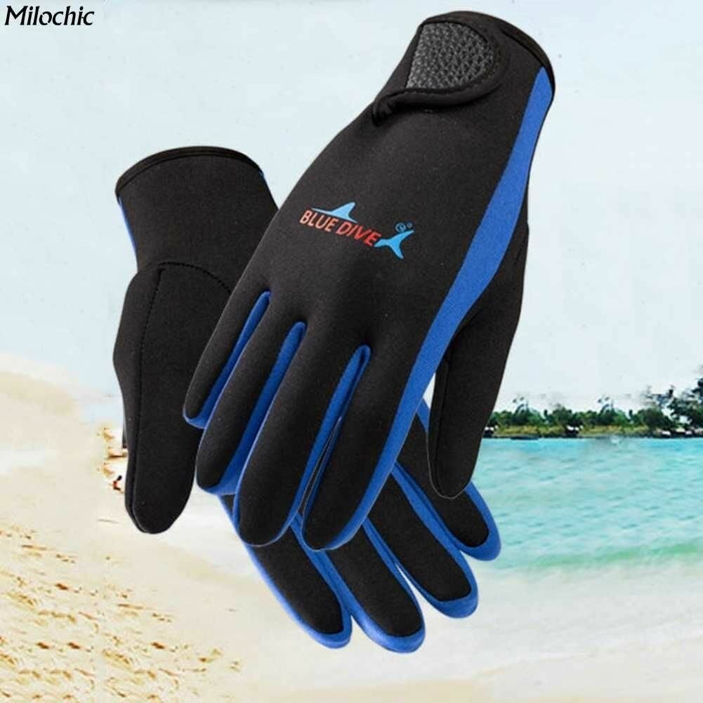 1,5 мм двусторонняя нейлоновая ткань + неопреновые перчатки для водолазного костюма, подходящие для водных видов спорта, защищают руки