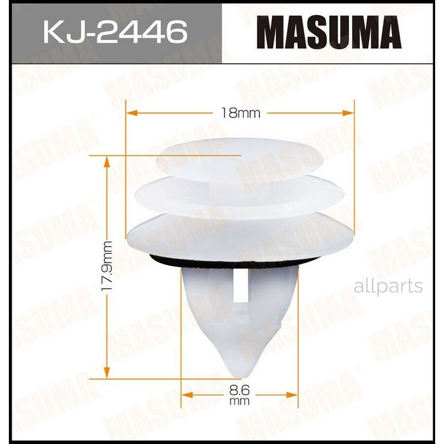 MASUMA KJ-2446 Клипса MAZDA