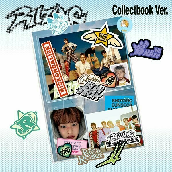Альбомы-RIIZE - 1st Mini Album RIIZING (Collect Book Ver.)