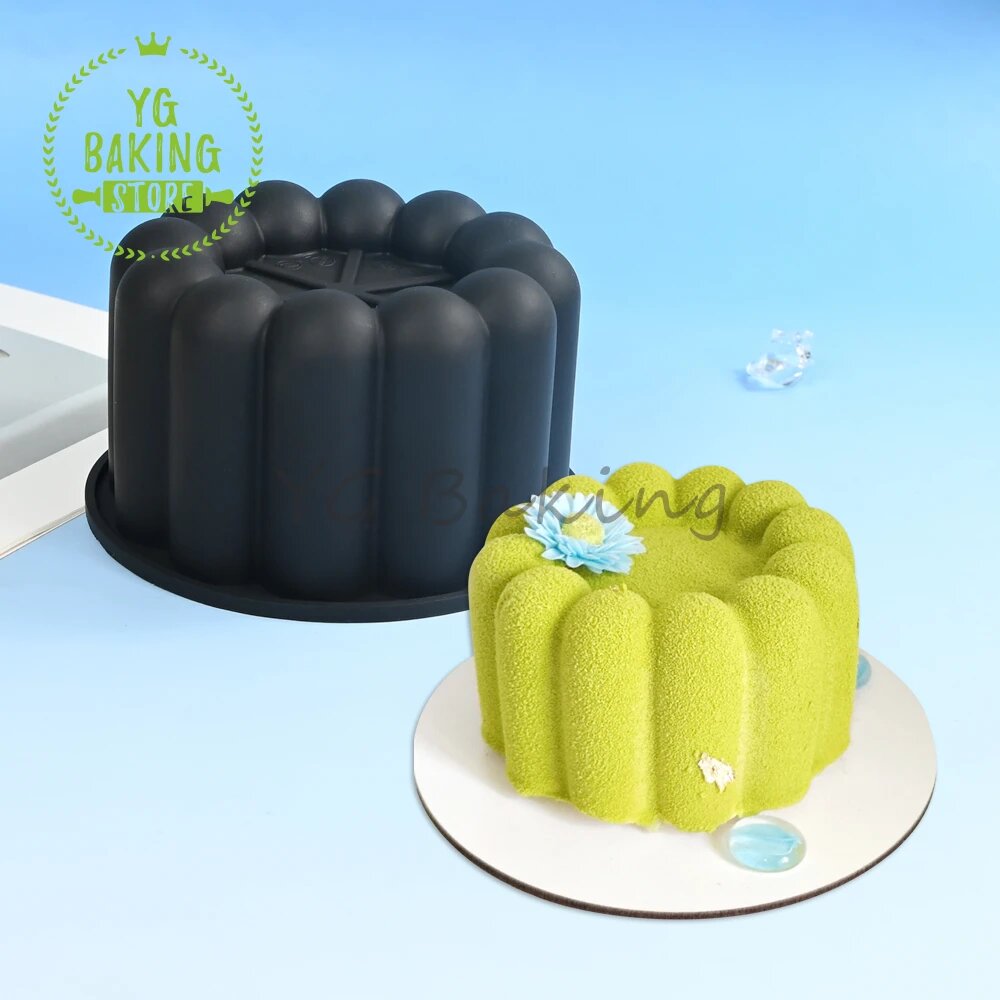 Dorica силиконовая форма для мусса Зеленый, Black-MC-688