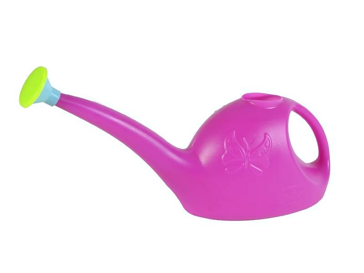 Лейка садовая 3л с рассеивателем, пластиковая, яркий цвет с носиком рассеивателем, микс цветов