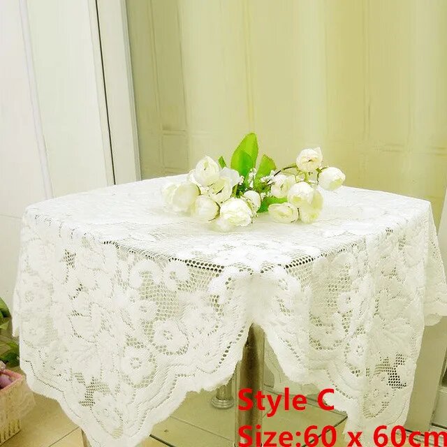 Кружевная скатерть ACCHAMP 80x80 см C 60 x 60cm