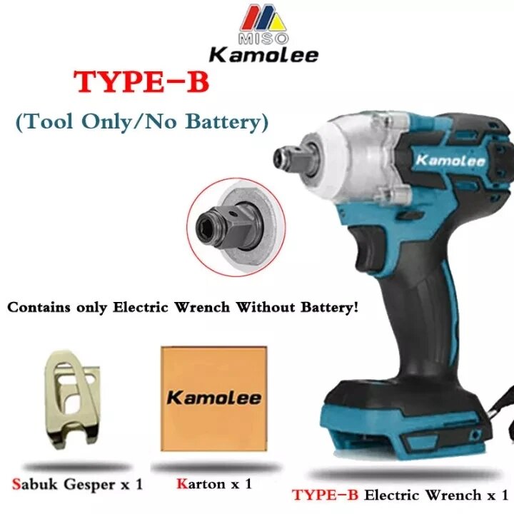Kamolee 520N. M аккумуляторный гайковерт 18В