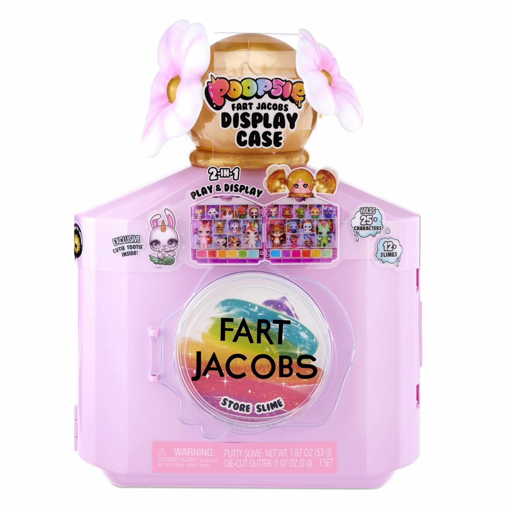 MGA Poopsie Slime Surprise Fart Jacobs 2-in-1 Play & Display Case / Сюрприз из слизи Игровая витрина 2-в-1
