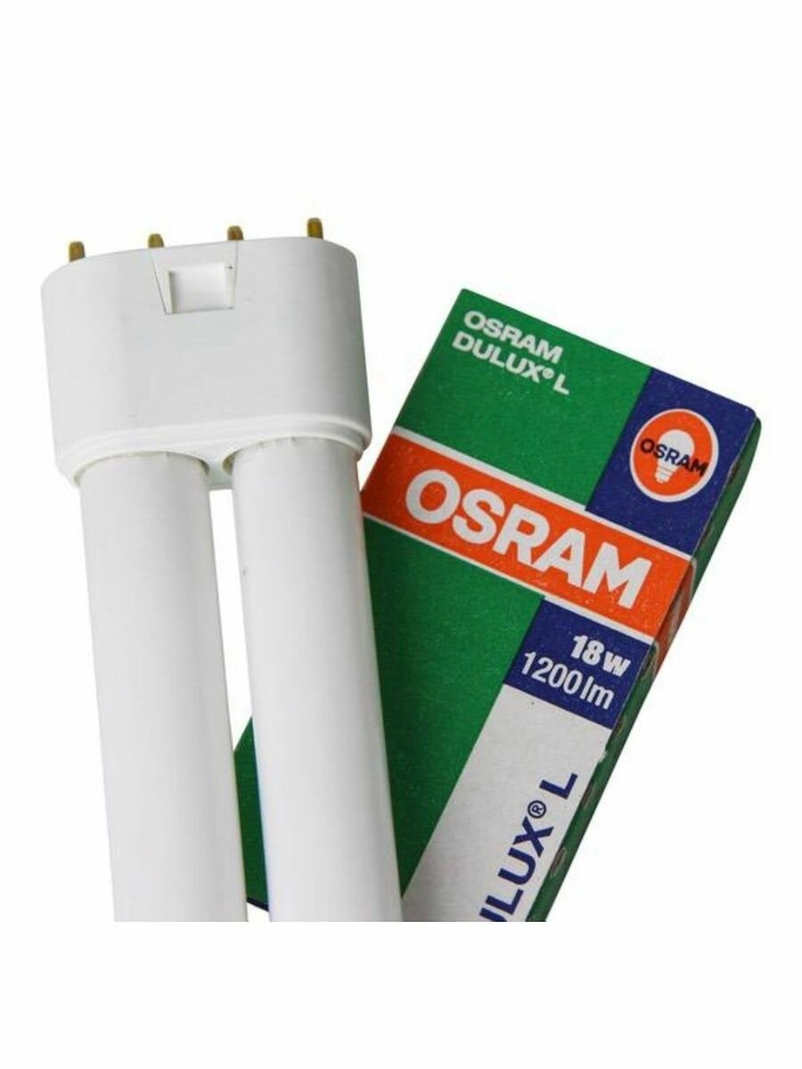 Лампа OSRAM DULUX L 18 W/840 2G11