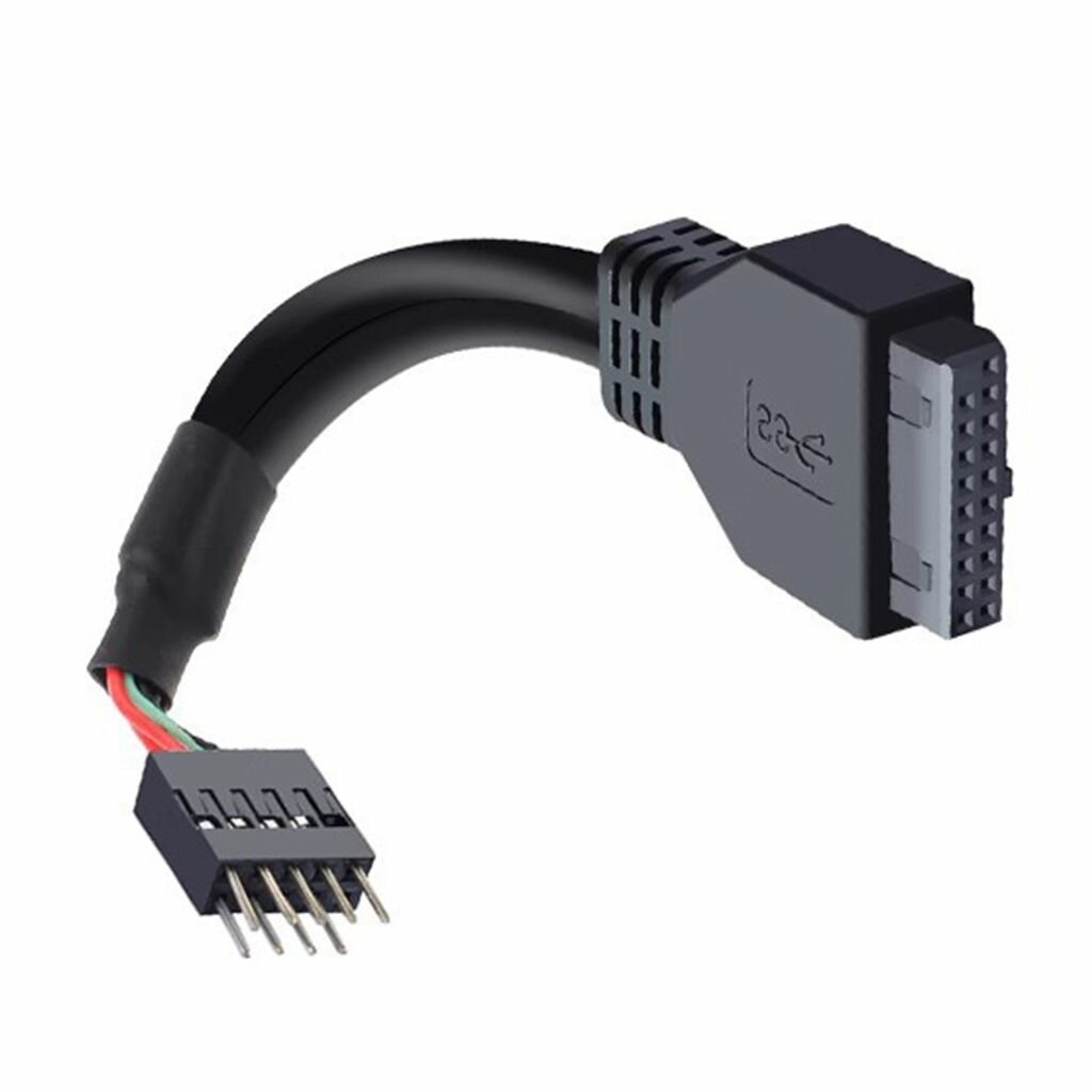 Материнская плата с 9-контактного разъема на 20-контактный разъем линия преобразования шины