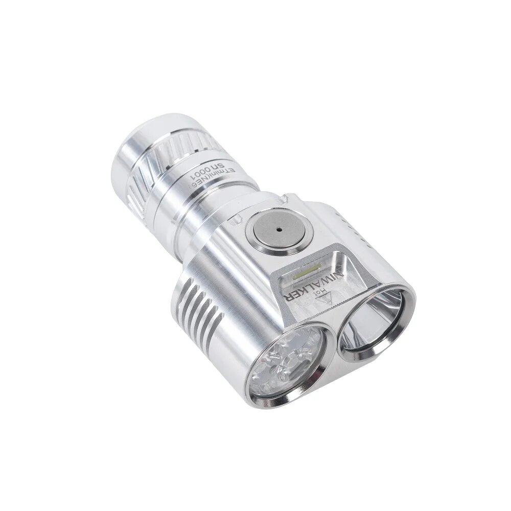 NIWALKER ETmini NE6 Серебряный Фонарик с батареей