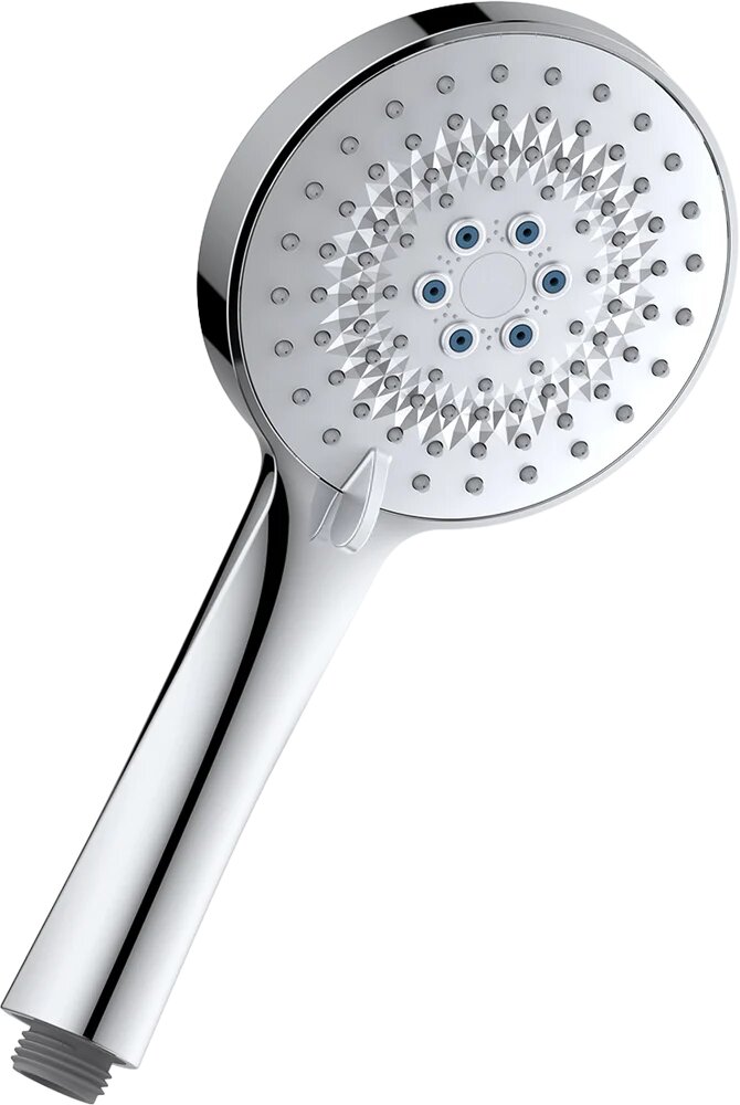 Душевая лейка Lemark LM8127C 3 режима, лейка для душа, хром, глянцевая, круглая