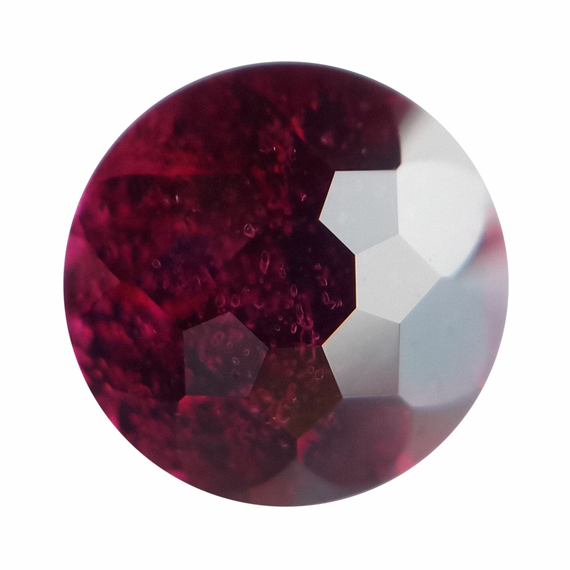 Брошь, родолит