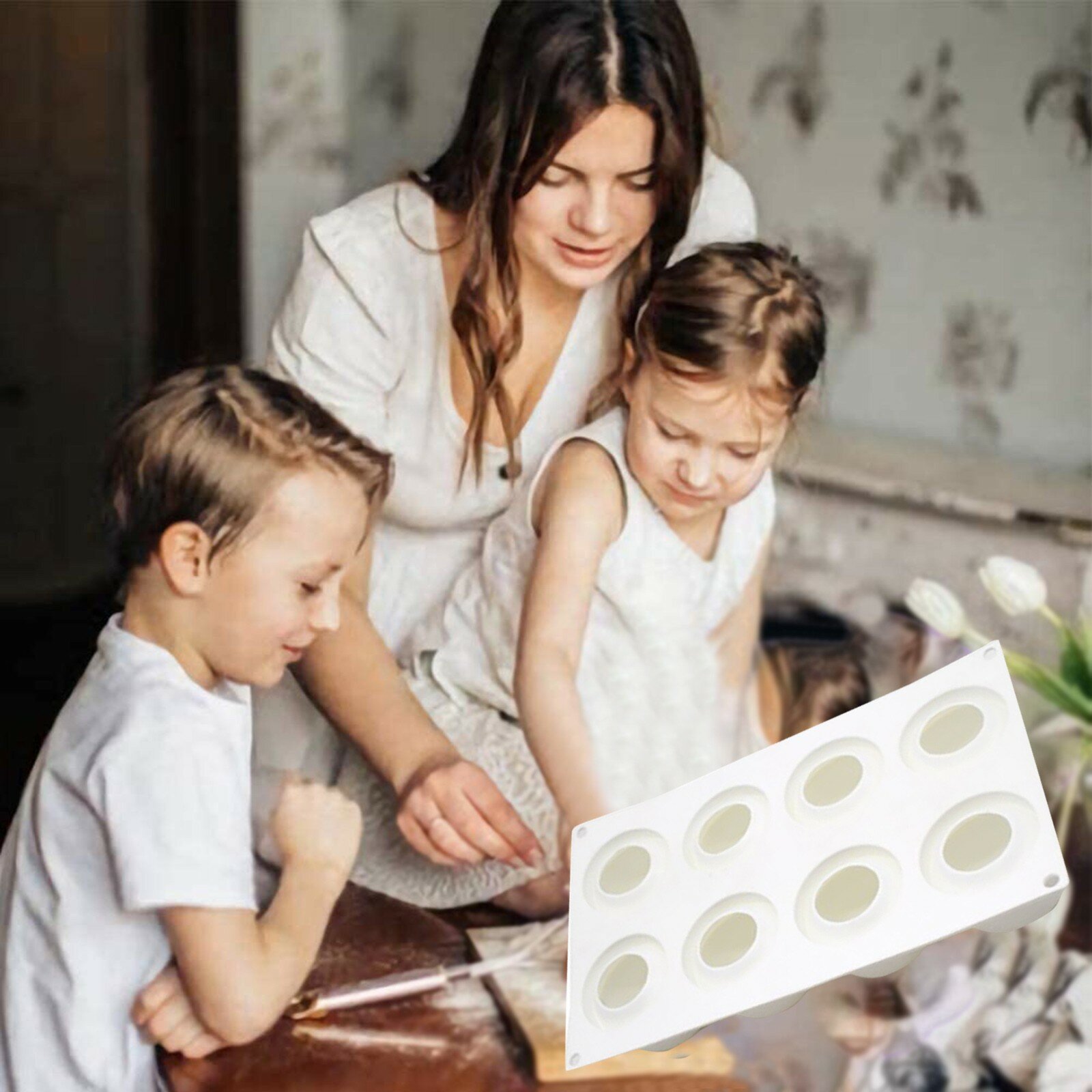 Красивая, милая, высококачественная, безопасная силиконовая форма для яблок, рождественский яблочный пирог, силиконовая форма для торта