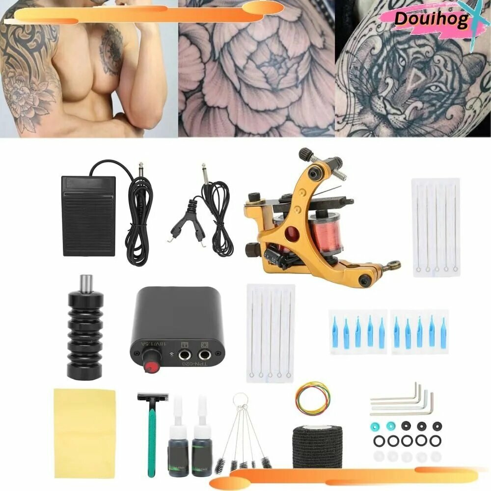 Комплект для татуировок, настраиваемое питание, для тату-студий
