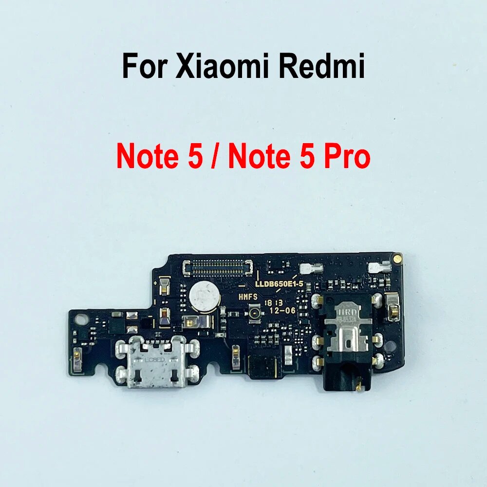 Org USB-порт для зарядки, плата гибкого кабеля, разъем для Xiaomi Redmi Note 5 Pro/Redmi Note 5, запасные части для зарядной платы