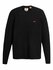 Свитер Levi's Logo-patch crew-neck sweater, размер L, , black/black