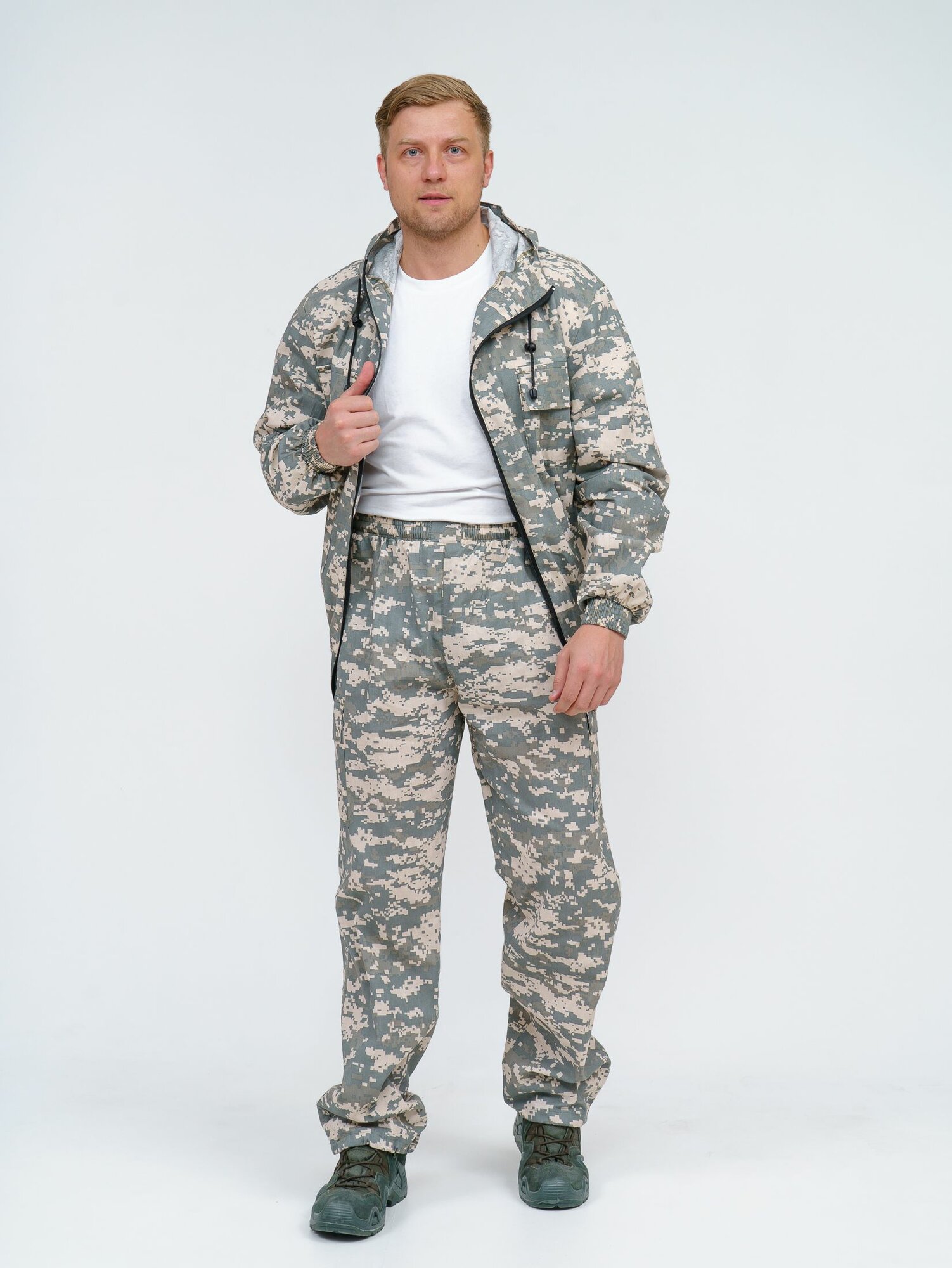 Костюм для охоты и рыбалки камуфляж 213