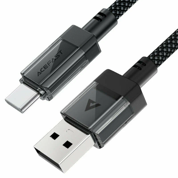 Кабель ACEFAST C12-04 USB - Type-C 3A 1.2м Black (Черный)