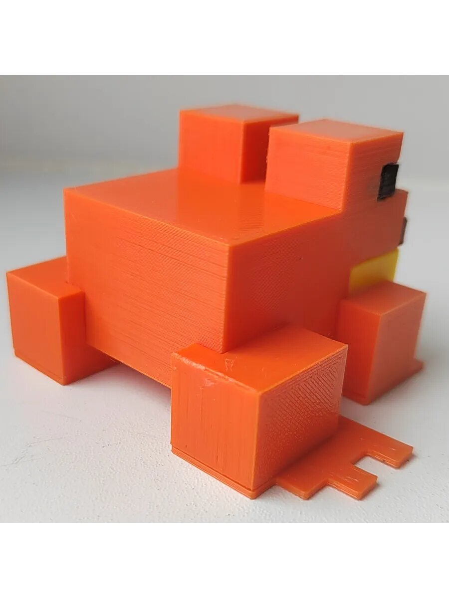 Фигурка Minecraft Orange Frog — фото 1