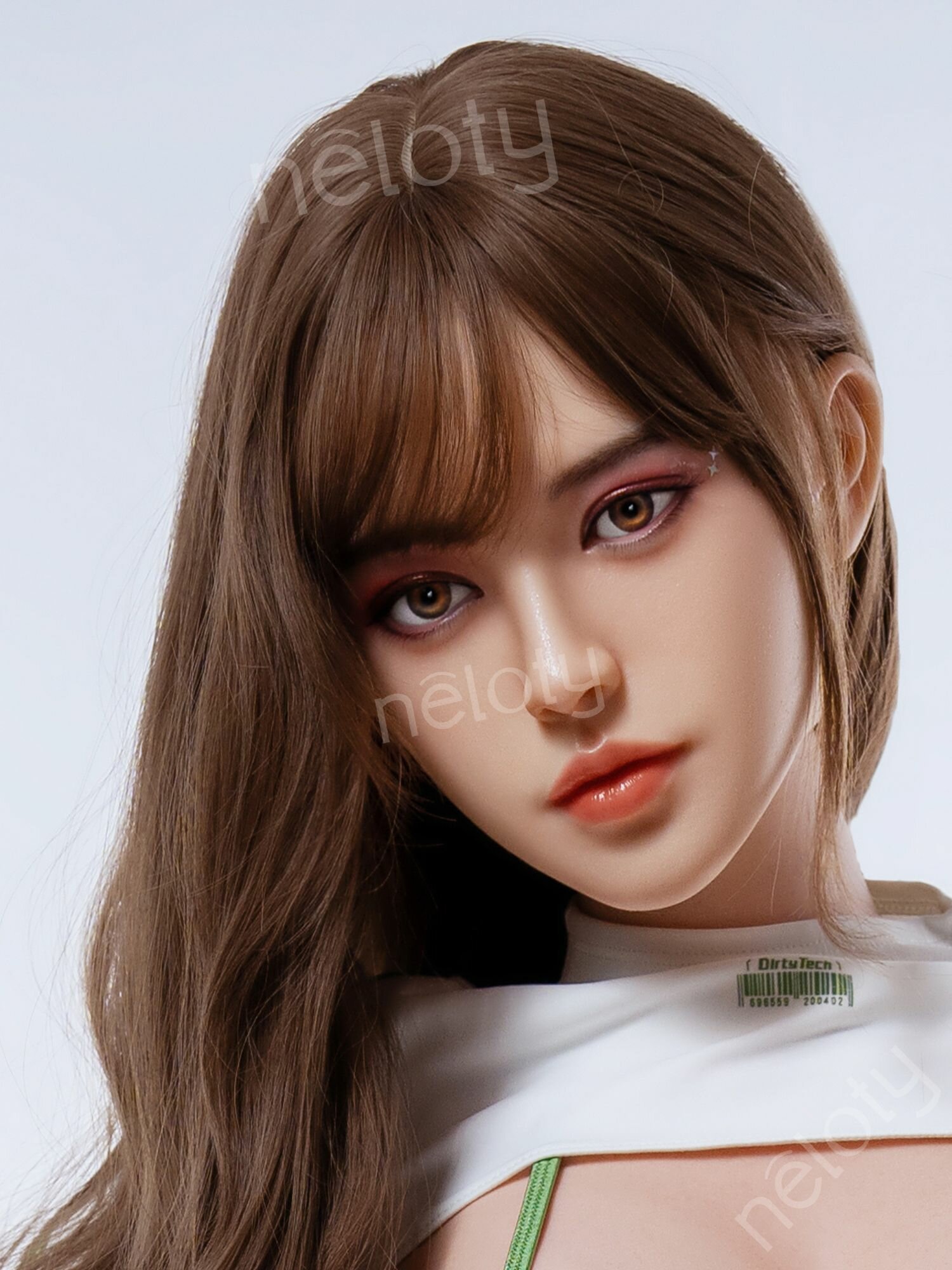 Парик с силиконовой головкой, с реалистичными функциями полости рта, подходит для секс - кукол