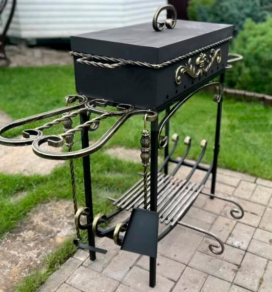 Мангал с жаровней 6 мм, толстостенный