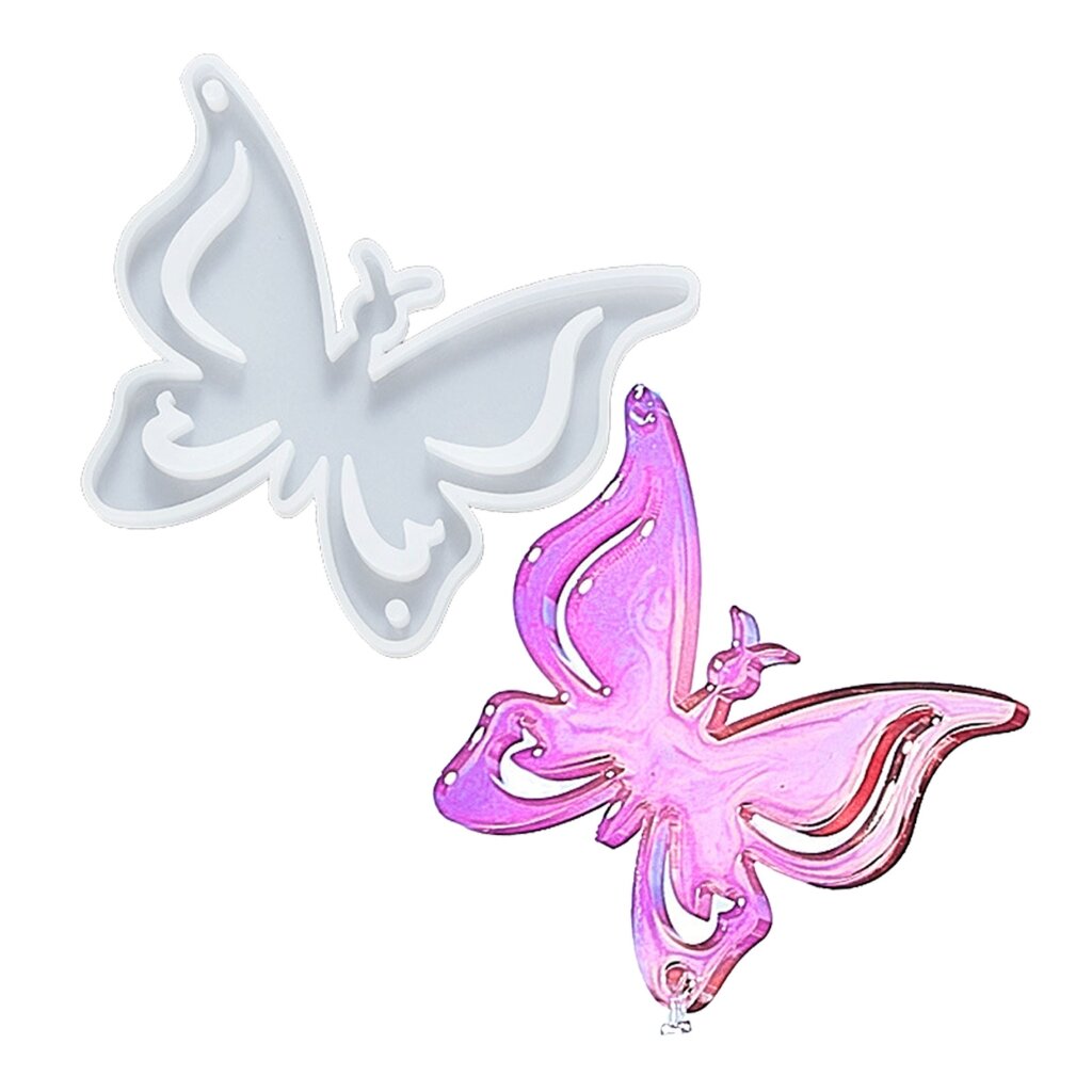 Бабочка Звезда Луна Солнце Кулон Список Ювелирных Изделий Силиконовая Форма-Butterfly