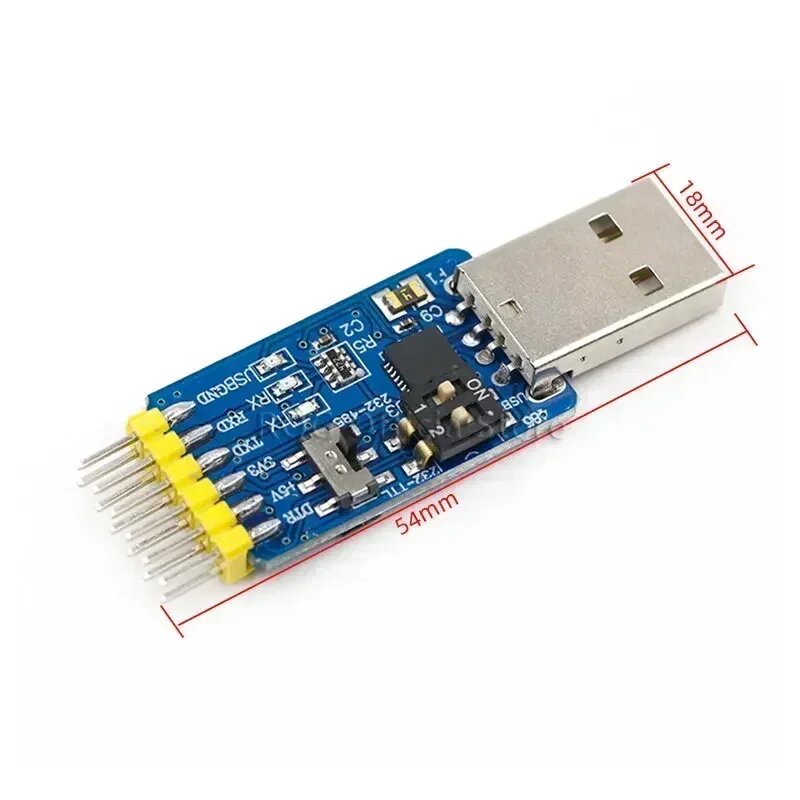 Модуль преобразования USB CP2102 6 в 1